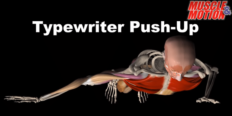 Typewriter Push-Ups | How To Video, Benefits & Muscles Worked